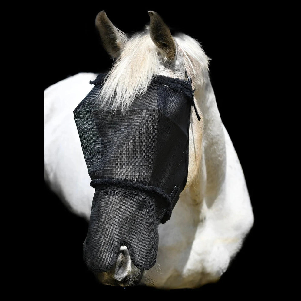 FLYVEILS BY DESIGN - EXTENDED NOSE COVER FUR FLY VEIL – CVS Online Vet ...